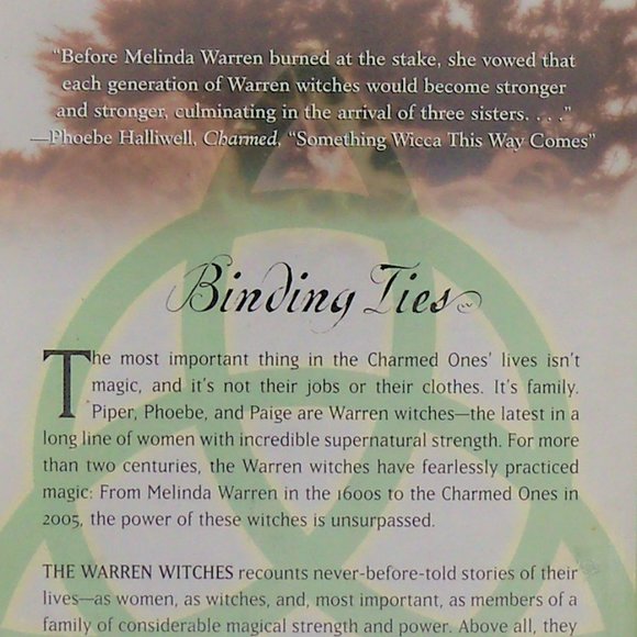 Simon & Schuster | Other | Charmed The Warren Witches By Constance M ...